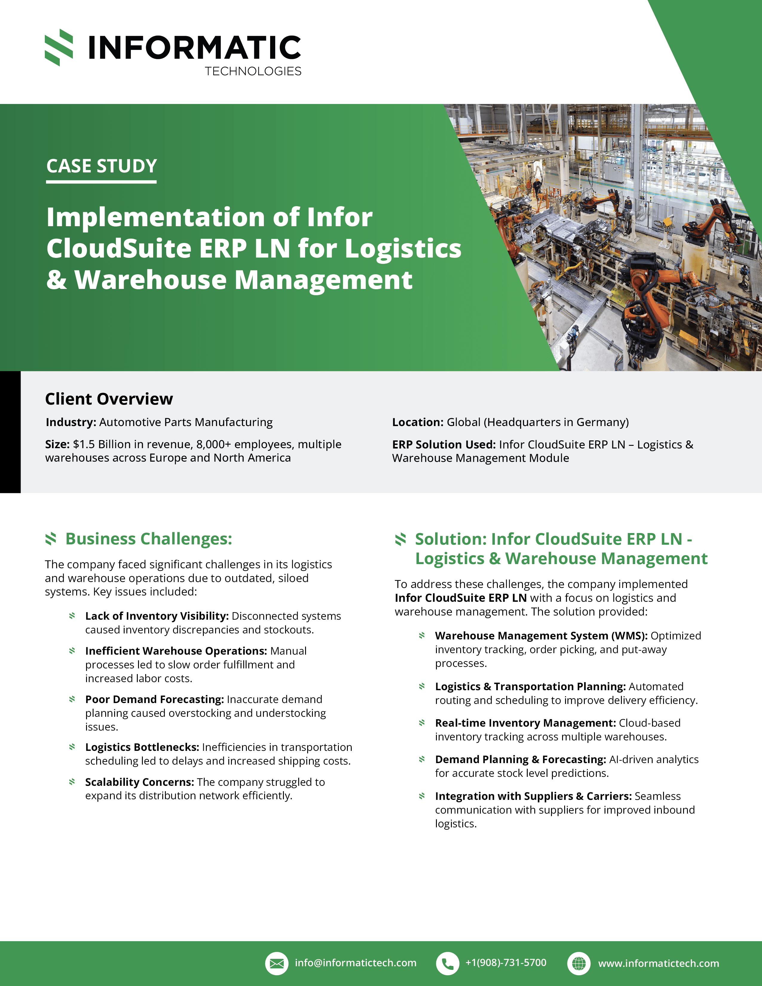 Infor | Informatic Tech